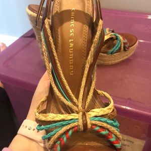 Chinese Laundry | Shoes | Chinese Laundry Rope Wedge Sandals | Poshmark
